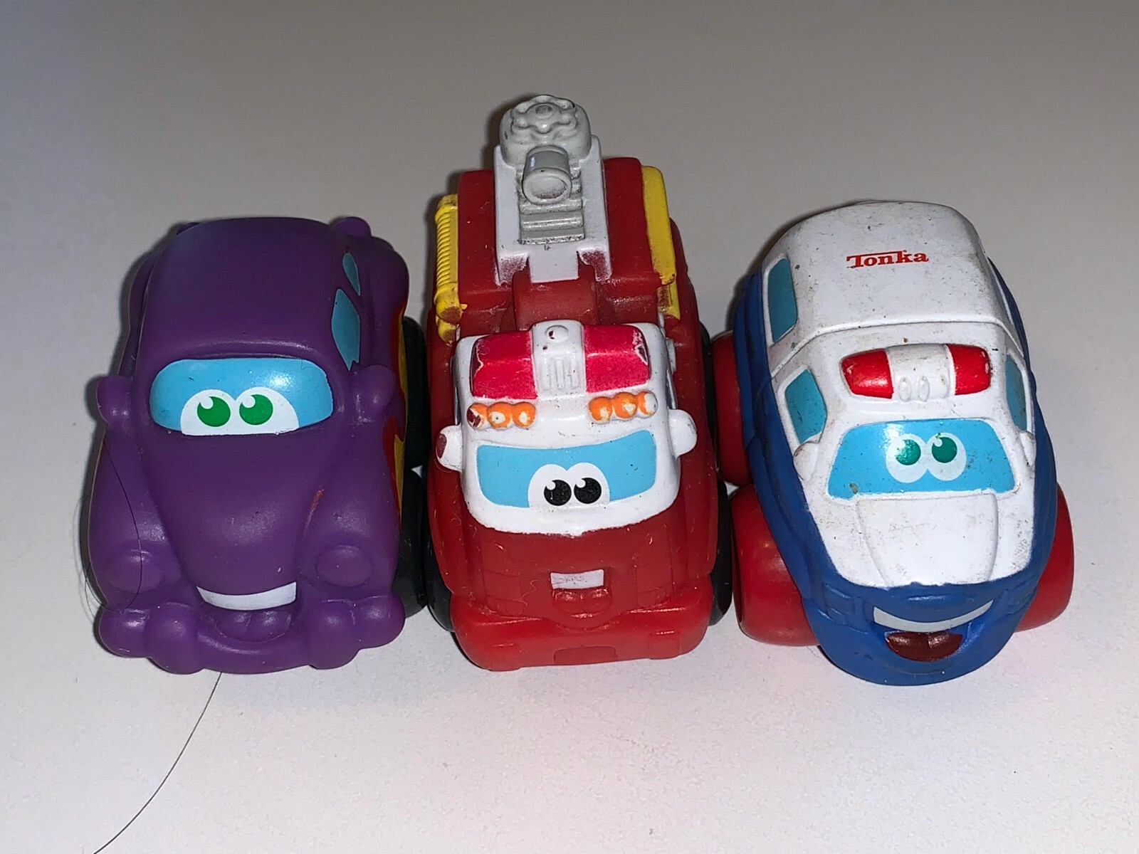 TONKA Chuck and Friends Collectible Toy Cars Lot of 3 Hasbro 2006, 2008 ...