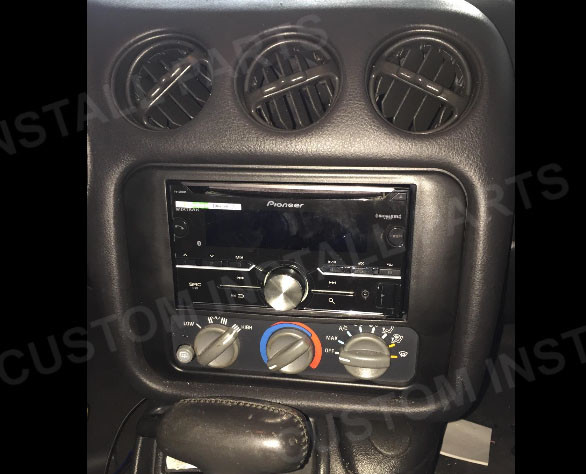 Double Din Radio Installation Dash Kit Bezel Fits 1993-2002 PONTIAC ...