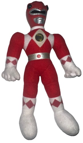 1993 Mighty Morphin Power Ranger Red Action Pal Plush Figure 10" Jason ...