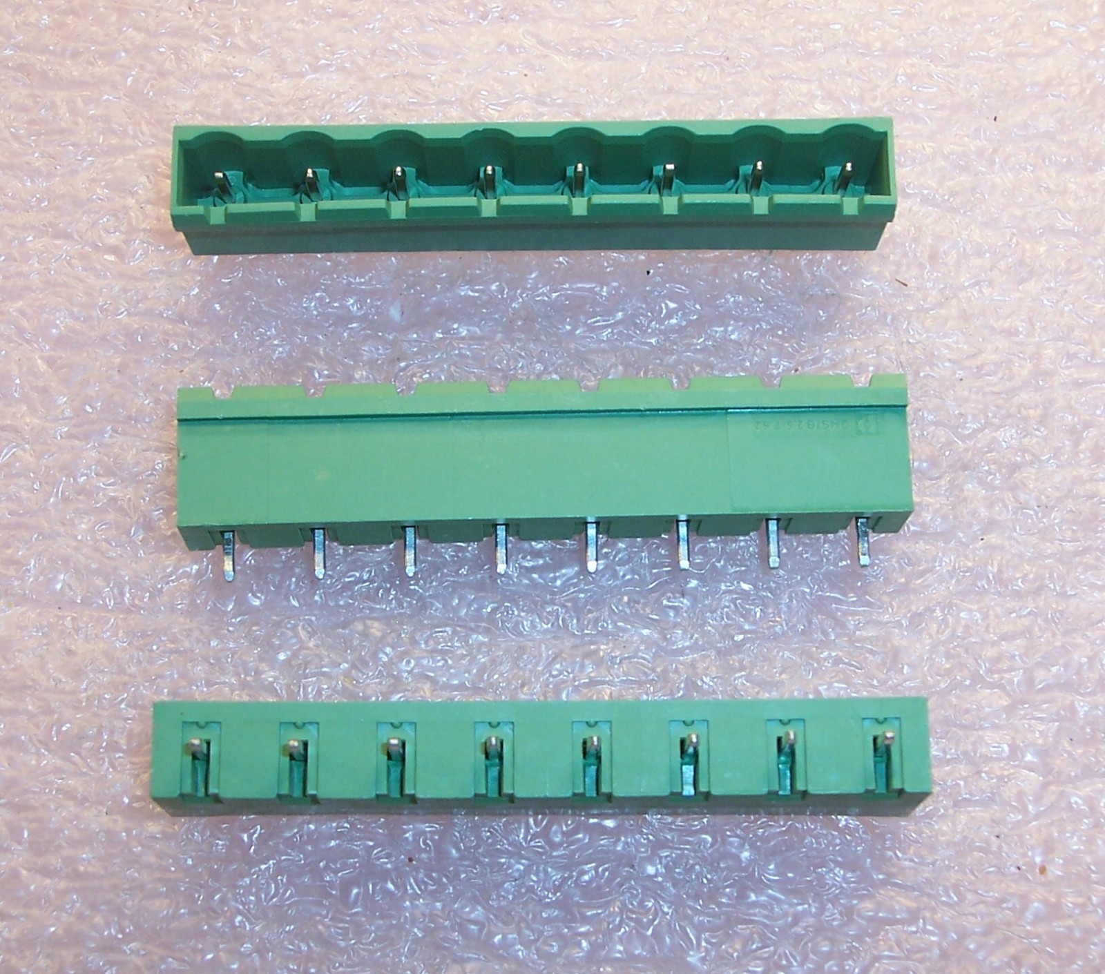 QTY (50) 8 POSITION TERMINAL BLOCK HEADERS 7.62mm 1766835 GMSTBVA2.5/8 ...