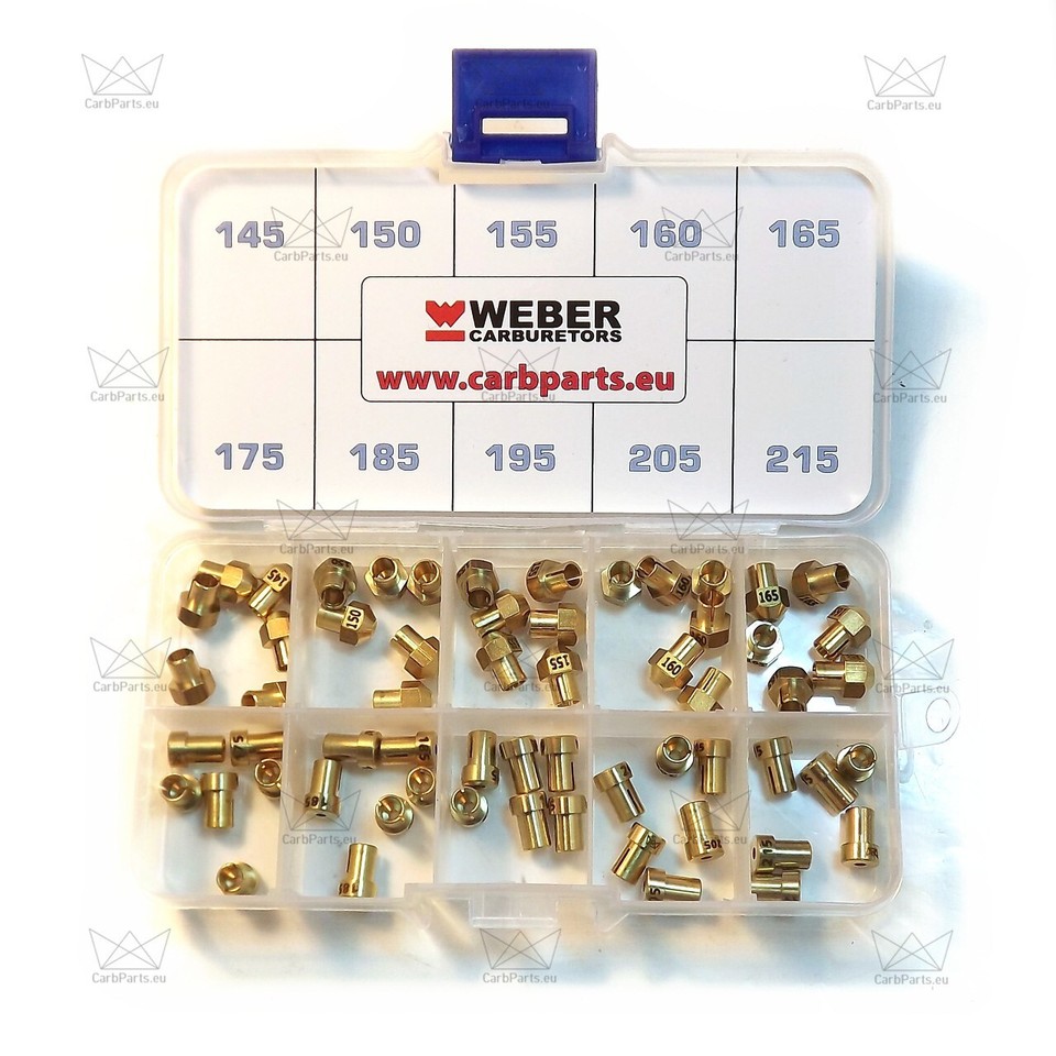 Jetting Kit Weber 40/42/45/48/50 DCOE/IDF main jet air corrector 60 ...