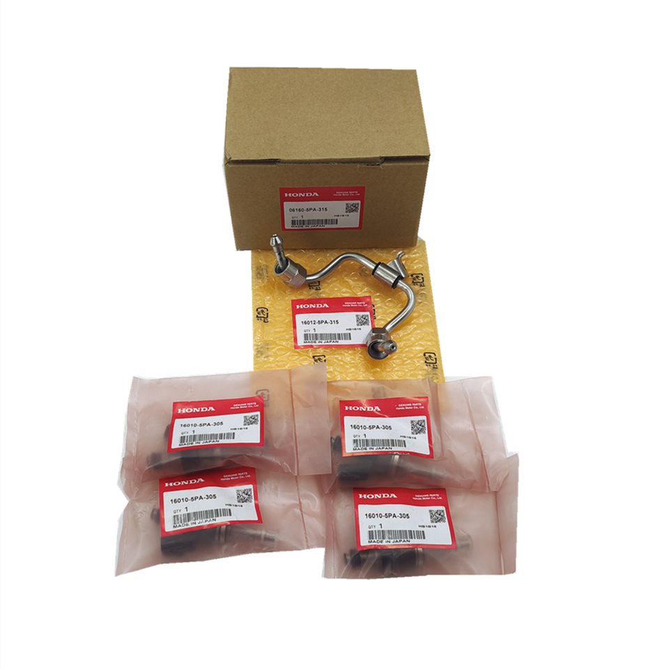 OEM NEW For Honda Injector Kit Fuel 1.5L (VIN REQ) 06160-5PA-305 16012 ...