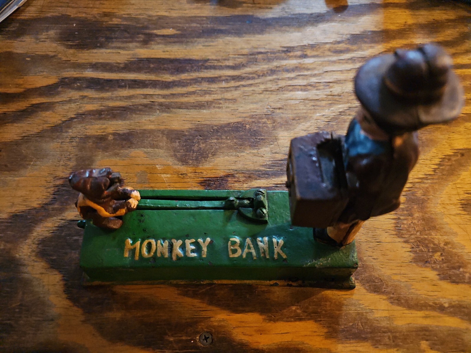 Vintage Monkey Bank, Solid Metal | eBay