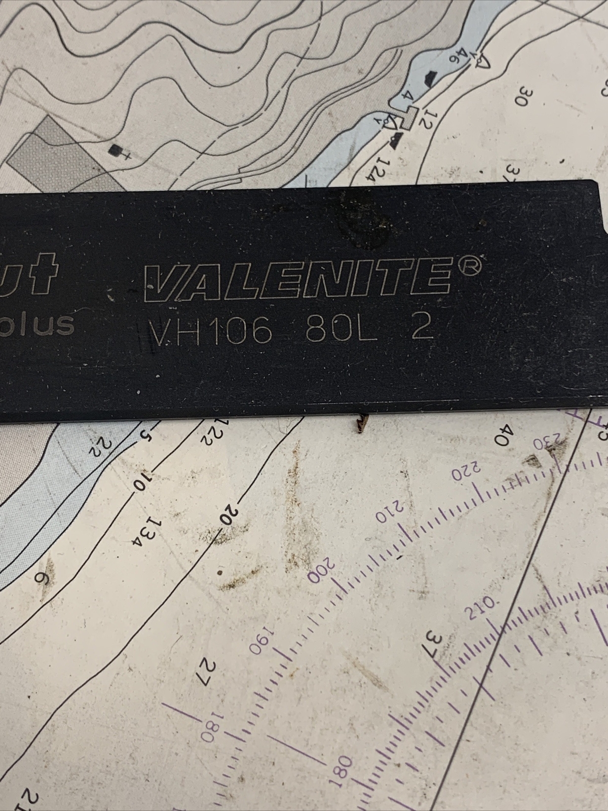 valenite parting grooving tool holder VH106 80L 2 | eBay