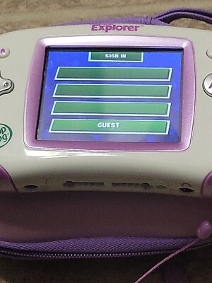 LeapFrog Leapster Explorer Learning System Purple W/ Stylus | eBay