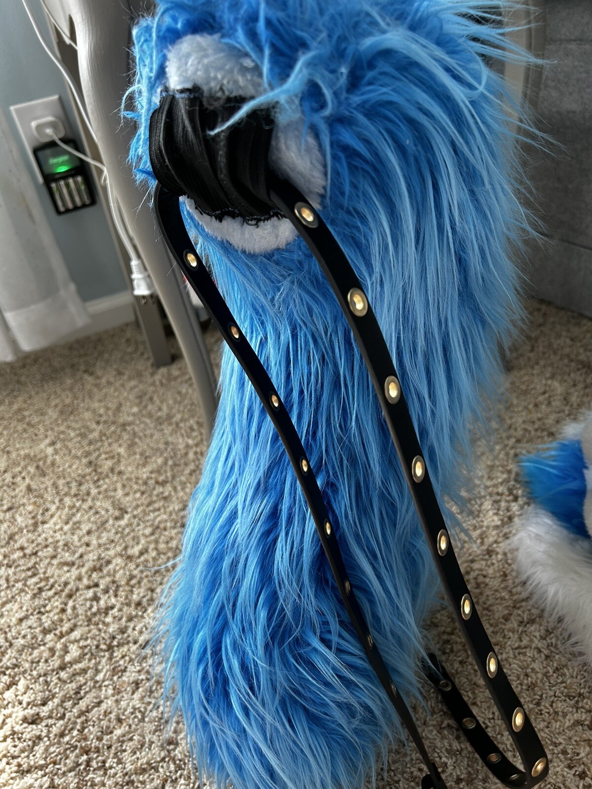 fursuit full partial! blue fox fursuit - Gem
