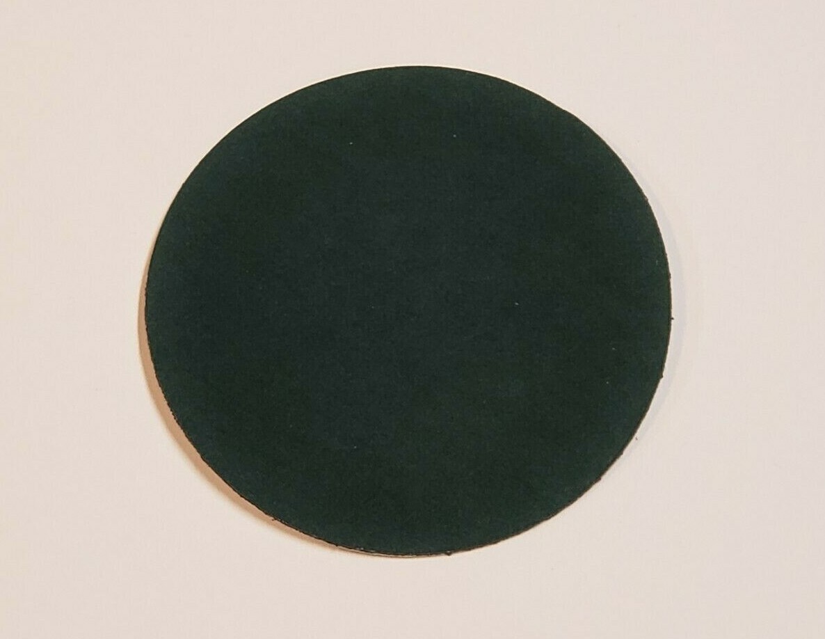 2 1/2" TO 3 1/2" ROUND GREEN FELT PADS ADHESIVE BACK FOR LAMP BASES | eBay