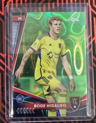 2024 Topps Chrome MLS Bode Hidalgo Neon Green Lava Refractor RC #179 | eBay