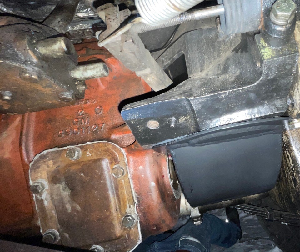 Custom SM465 Bellhousing Bottom Dust Cover | General Motors | Aluminum ...