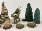 Heroscape Marro Hive + Charos + Evergreen Trees Ruined Wall Terrain ...