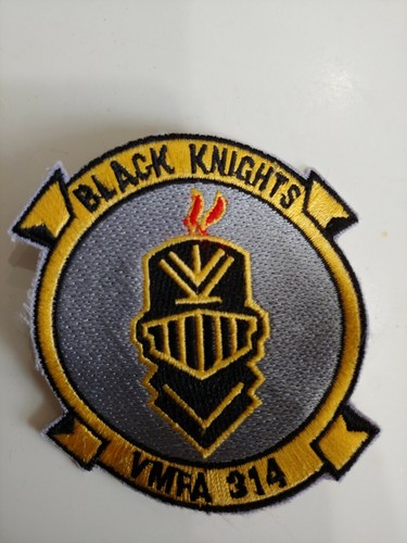 USMC VMFA-314 BLACK KNIGHTS patch F/A-18 HORNET FIGHTER ATTACK SQN | eBay