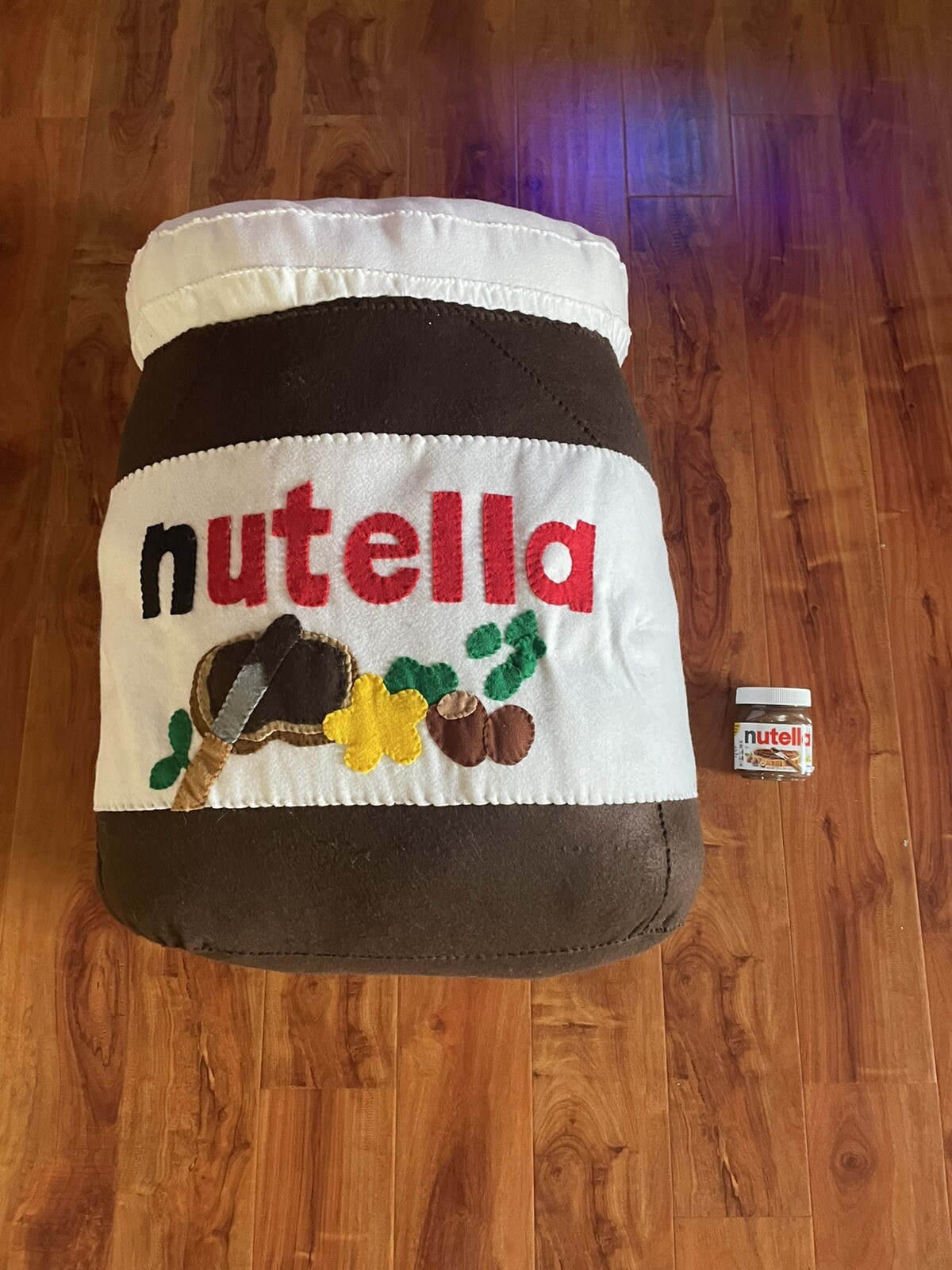 Lucy Sparrow Felt GIANT NUTELLA JAR 1/1 SIGNED EXCLUSIVE Hand Sewn!! | eBay