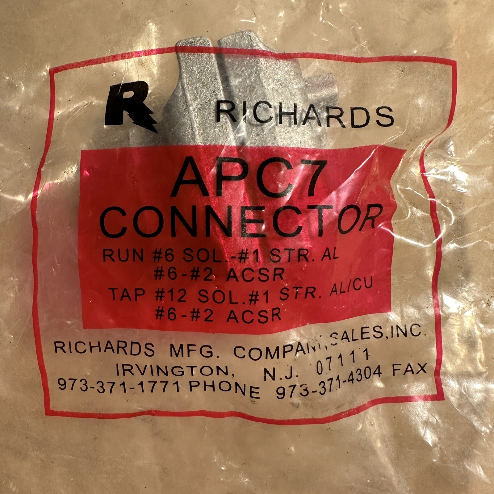 2 Richards Manufacturing Company Aluminum Parallel Clamps APC7 for sale ...