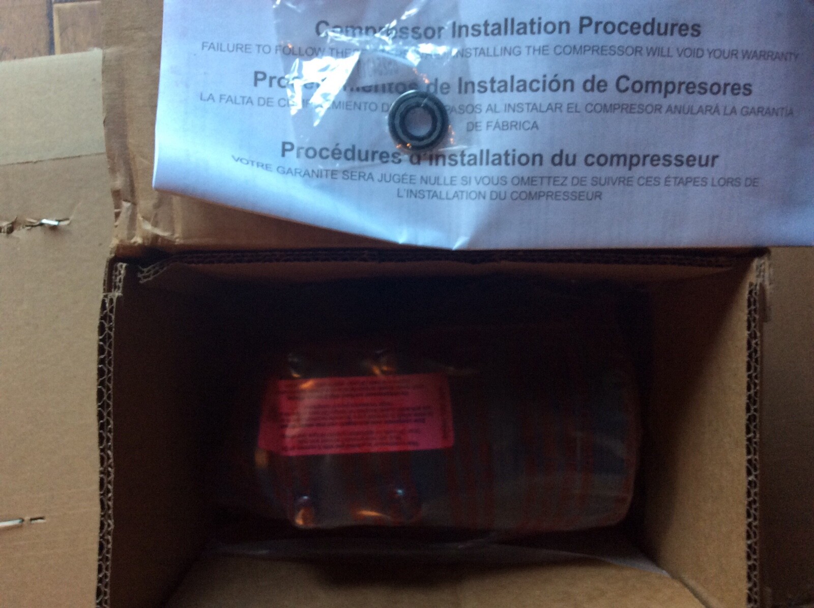 Murray 77379 AC Compressor with orifice tube and accumulator for Jeep T ...