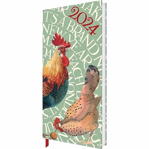 CAROUSEL CALENDARS Emma Bridgewater Rise & Shine Slim Diary 2024 ...