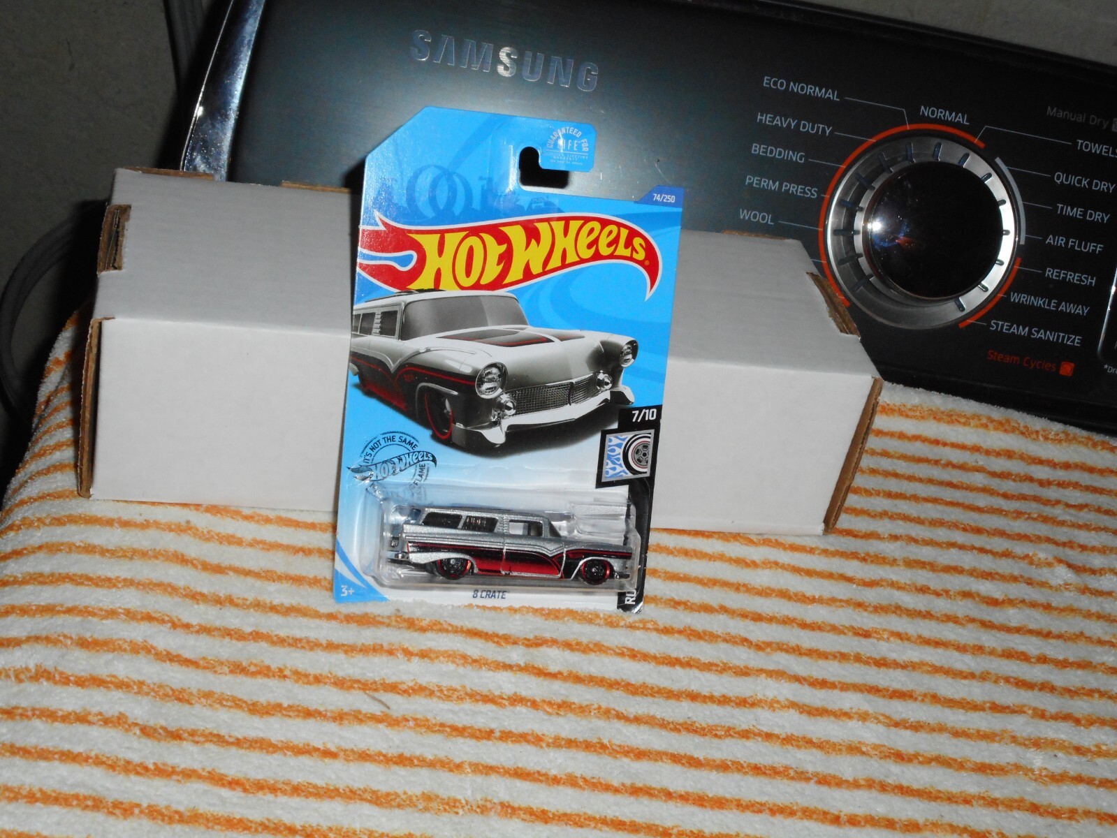 HOT WHEELS 8 CRATE IN SILVER COLOR NICE! | eBay