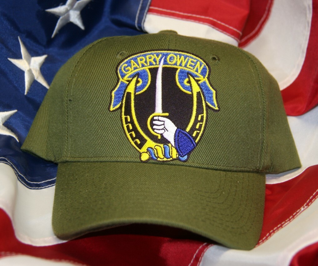 7TH Cavalry Regiment Garry Owen HAT PATCH CAP US ARMY VETERAN PIN UP ...