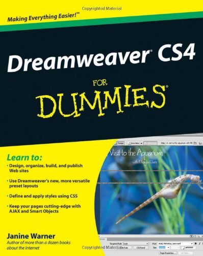 DREAMWEAVER CS4 FOR DUMMIES By Janine Warner **Mint Condition** 9780470345023| eBay