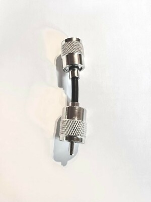 RG58 Twin Shield Coax Stub Patch Lead PL259 Fitted | eBay UK