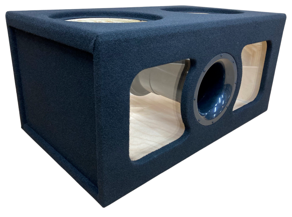 Custom Ported Subwoofer Box Enclosure for 2 12" Skar VXF VXF-12 Subs ...