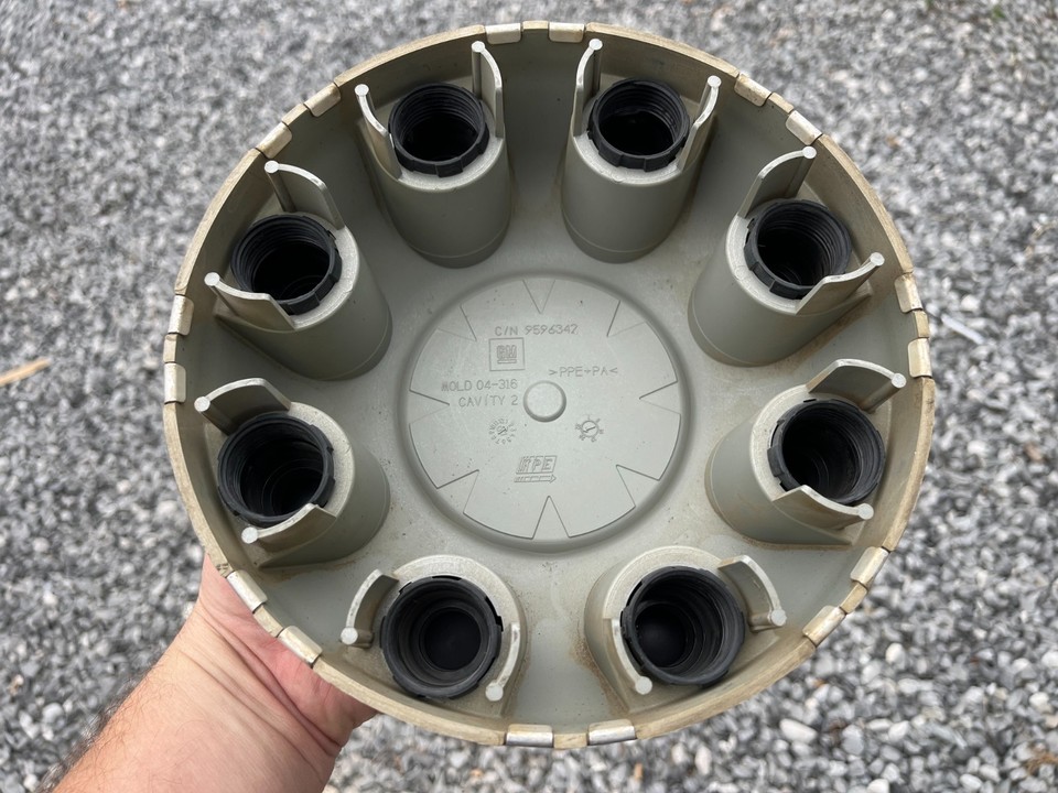 CHEVY SILVERADO SUBURBAN 2500 3500 OEM WHEEL CENTER CAP POLISHED FINISH ...