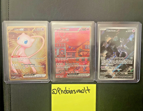 Pokemon 151 Ultra-Premium Collection 3-Card Promo Set Holo NM Scarlet ...