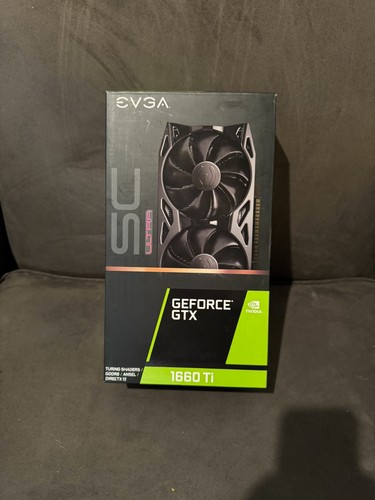 EVGA GeForce GTX 1660 Ti SC Ultra GAMING 6GB GDDR6 Graphics Card w ...