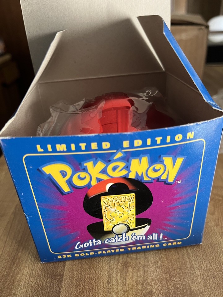 Pokemon 23k Burger King Gold Plated Trading Card Set Blue Box Lot Of 6 ...