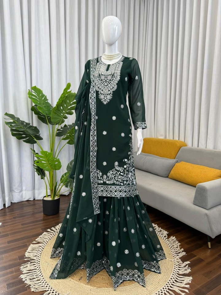 Salwar Kameez Pakistani Indian Wedding Party Wear Dress Bollywood ...