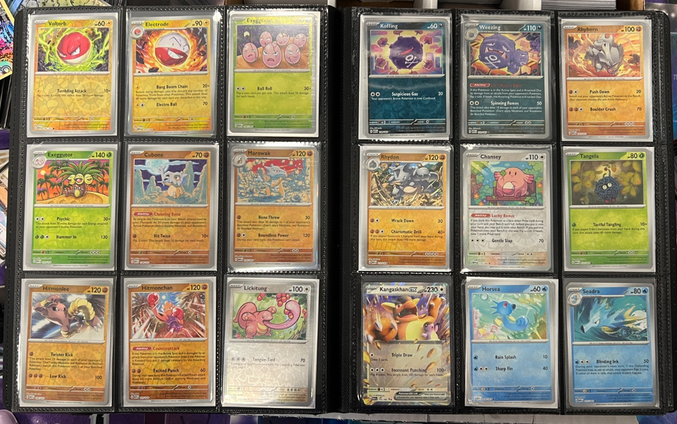 Pokemon TCG SV 151 Complete 360 Card Master Set w/ foils, FAs, Promos ...