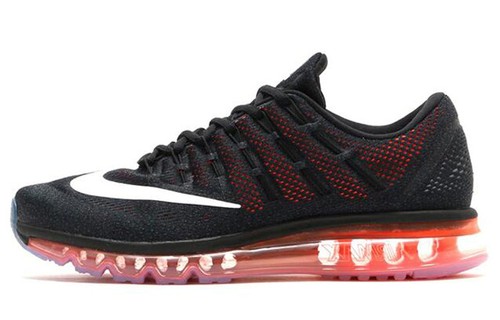 Nike Air Max 2016 Black Total Crimson-806771-008 | eBay