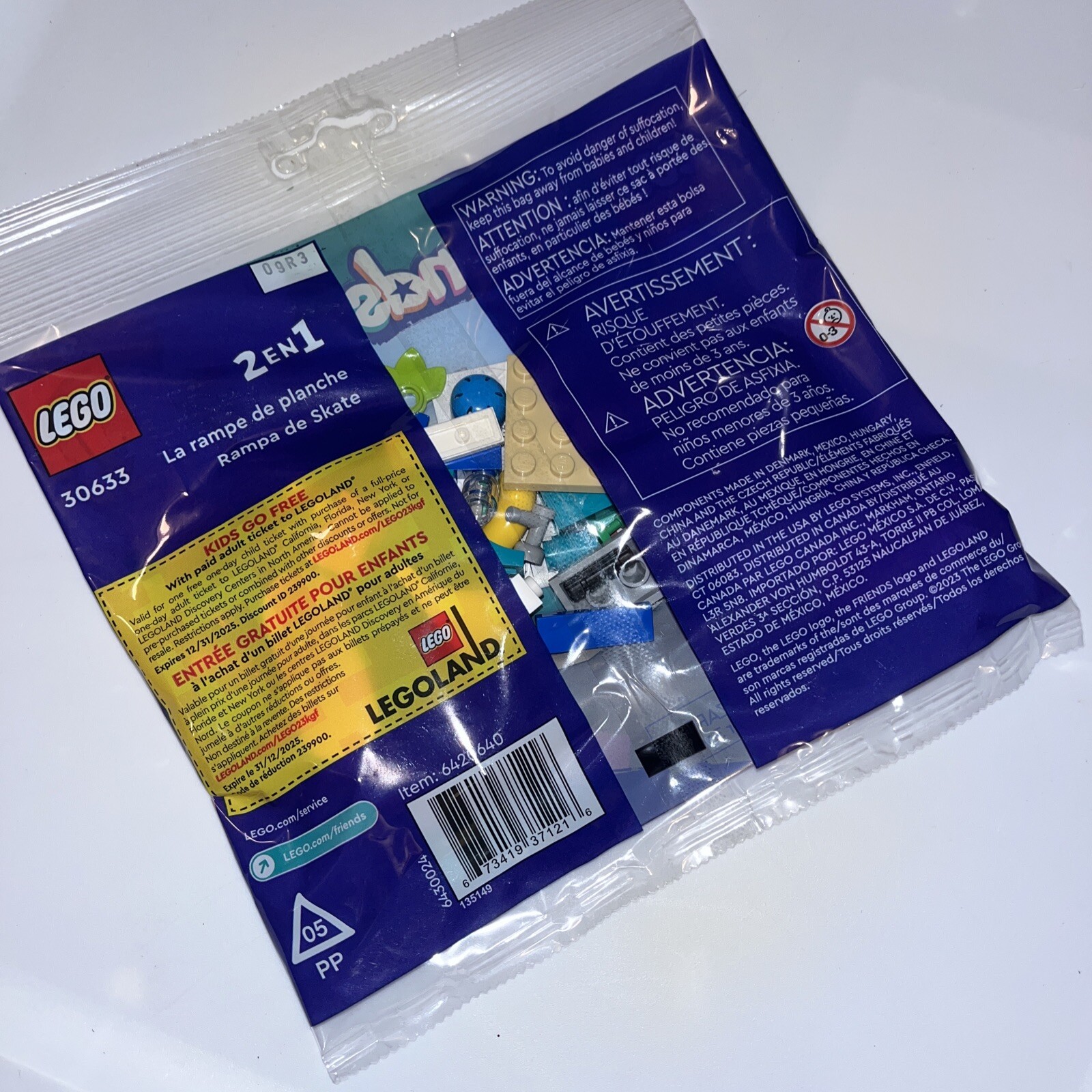 LEGO FRIENDS: Skate Ramp (30633) for sale online | eBay