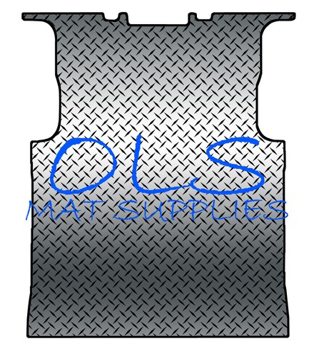 FITS FORD TRANSIT CONNECT SWB 2014-TO-2022 TAILORED BLACK RUBBER REAR ...