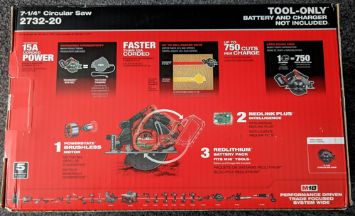 Milwaukee (2732-20) Circular Saw for sale online | eBay