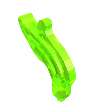 10x LEGO® Part 64647 - Minifigure, Plume Feather Triple Compact / Flame ...