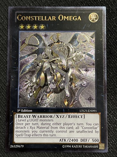 Yu-Gi-Oh! TCG Constellar Omega Lord of the Tachyon Galaxy LTGY-EN091 ...