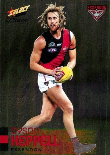 2020 ESSENDON BOMBERS AFL Card DYSON HEPPELL Footy Stars Prestige | eBay
