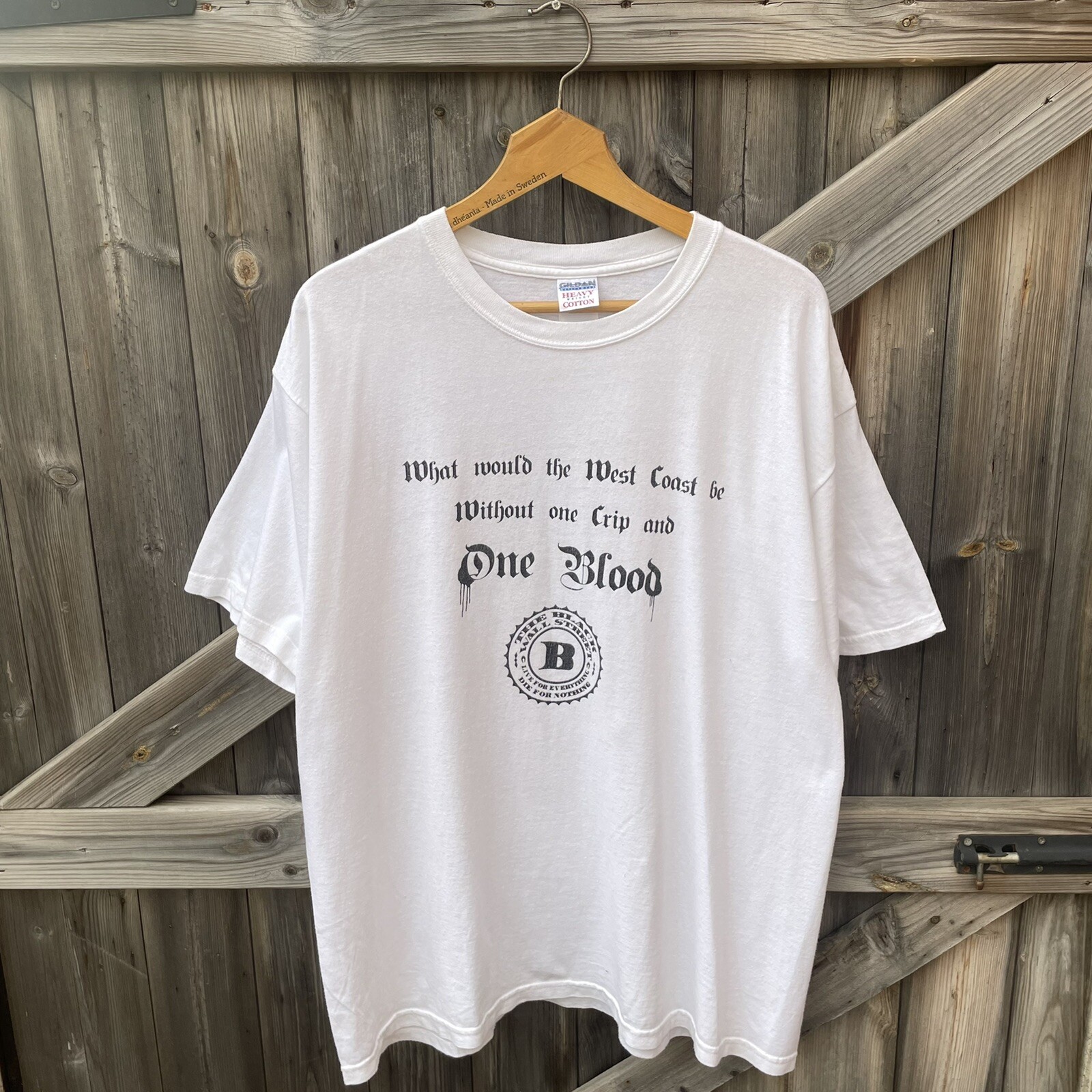 The Game One Blood Promo T-Shirt 2006 Black Wall Stre… - Gem