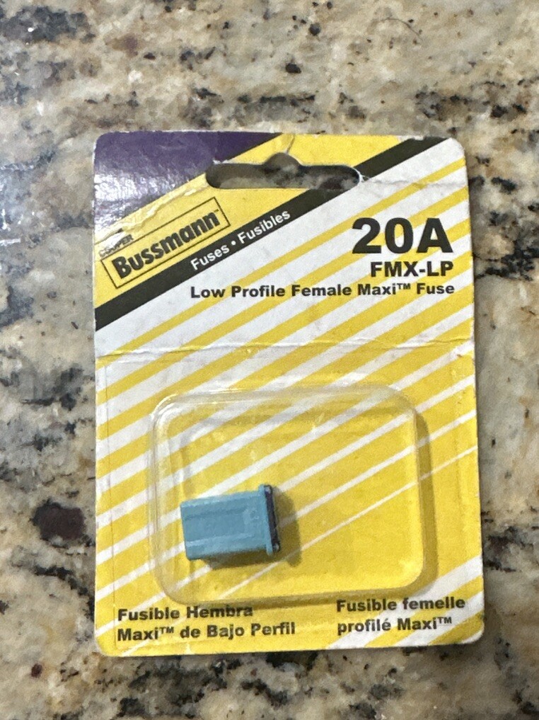 Bussmann BP/FMX-20LP-RP 20 Amp Low Profile FMX Female Maxi Fuse | eBay