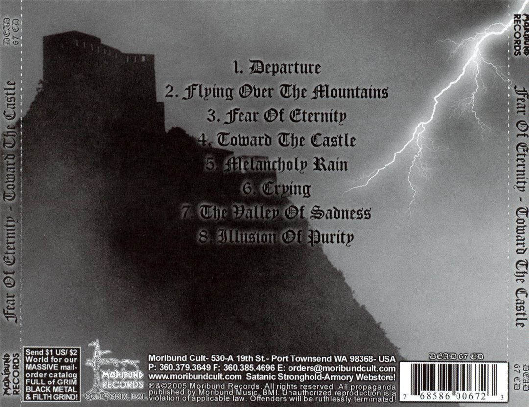 FEAR OF ETERNITY - TOWARD THE CASTLE NEW CD 768586006723 | eBay