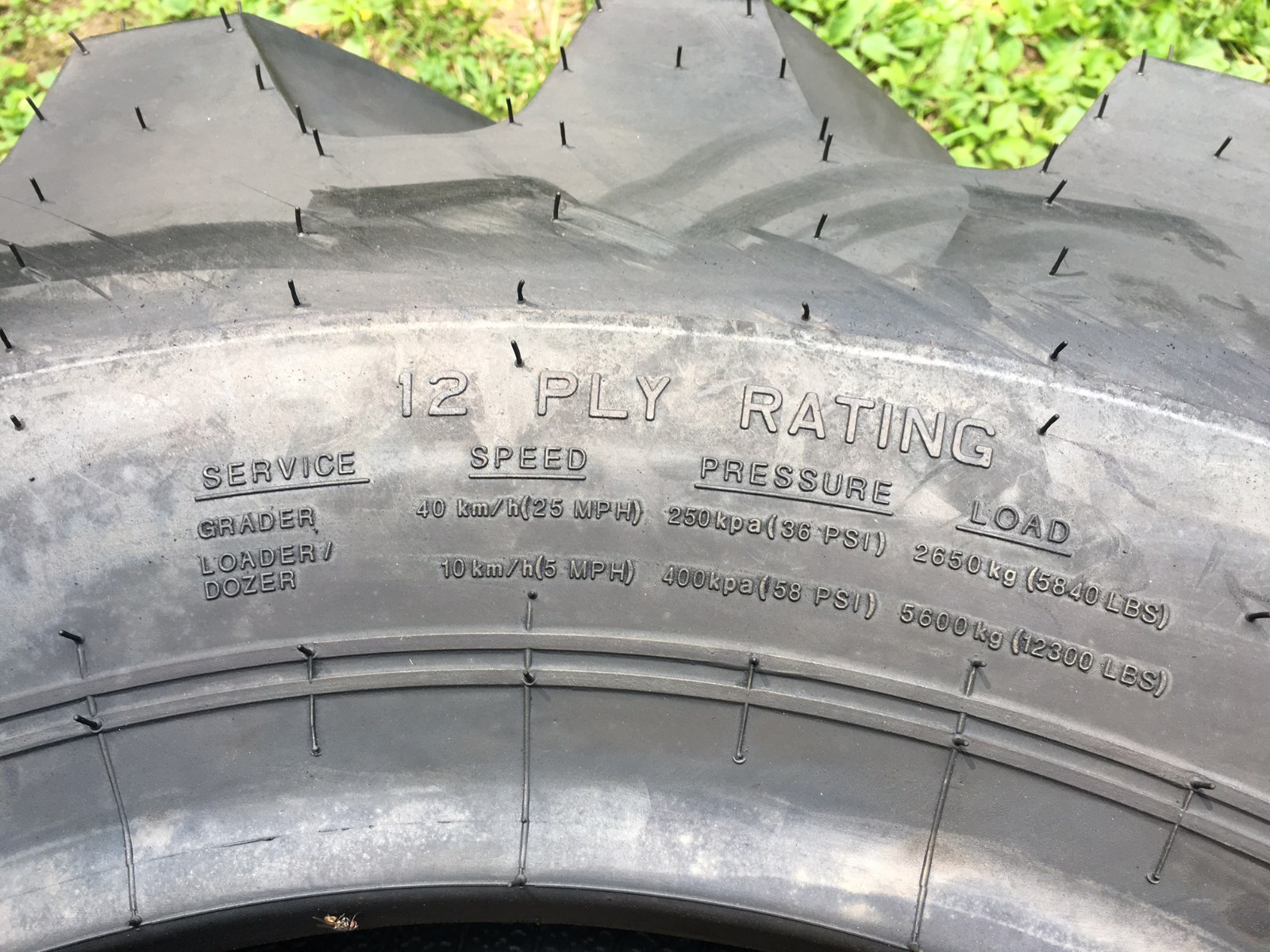 4 NEW 15.5-25 Galaxy MPC Loader L2/G2 Tires - 15.5X25 - 12 PLY - 154 ...