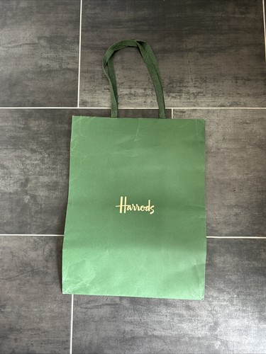 Harrods Genuine Shopping/Gift Paper Bag Large Size 42x32x19.5 Green ...