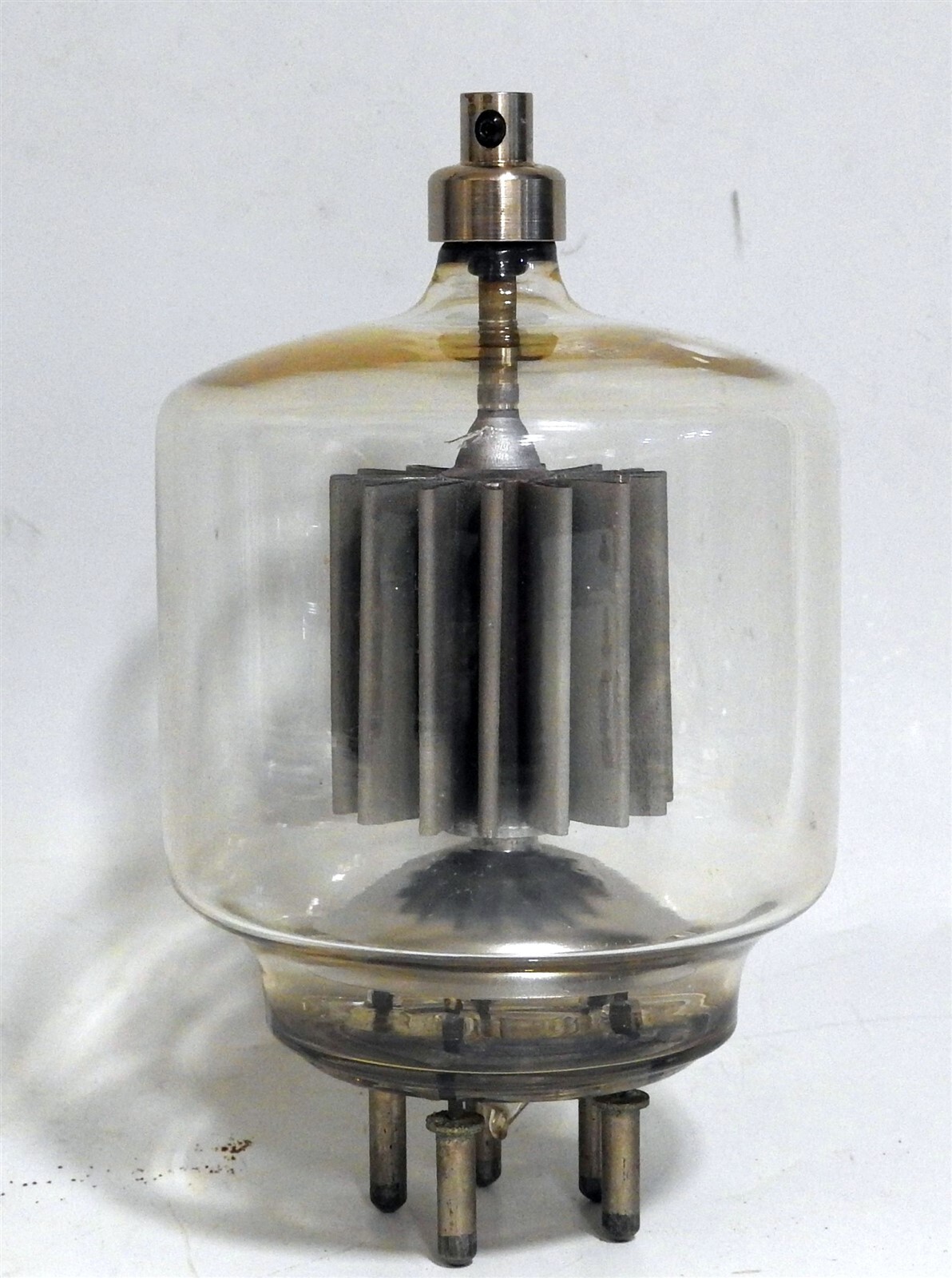 UNKNOWN MAKER 3-500 HIGH POWER RF OUTPUT TUBE - NO MARKINGS ON TUBE ...
