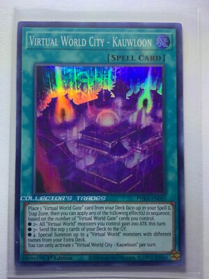 "Virtual World City - Kauwloon" PHRA-EN055 (SR) Yu-Gi-Oh! Phantom Rage ...