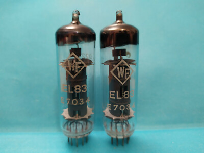 2pcs EL83 WF/RFT TUBES NOS Tested | eBay