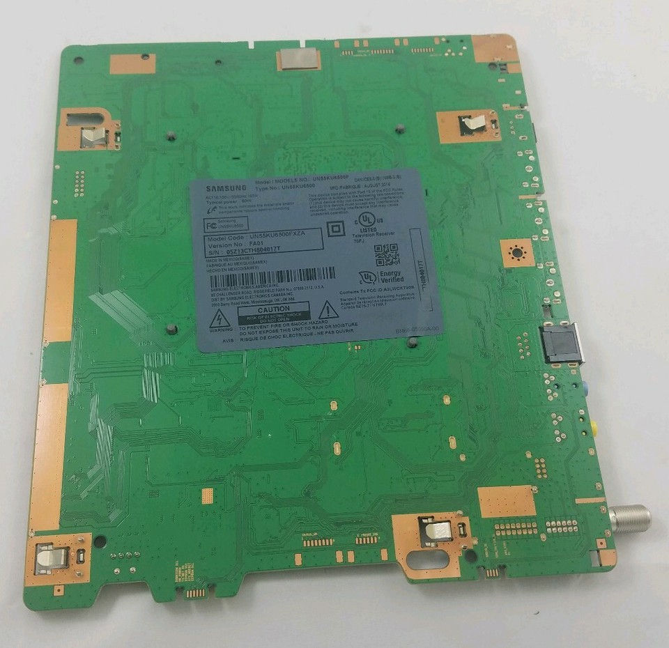 Samsung UN55KU6500F Ver FA01 Main BN94-10827A / BN97-10983B / BN41 ...