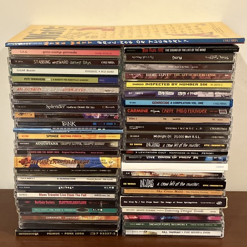 Lot Of 47 Alternative Indie Metal Rock Punk Cds - Read | eBay