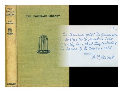 Herbert, A.P. (Alan Patrick) Sir (1890-1971) I Gipsy Dell'Acqua 1934 ...