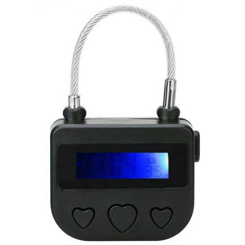 Time Lock Waterproof 1 Hours Multifunctional Padlock Parts Rechargeable ...