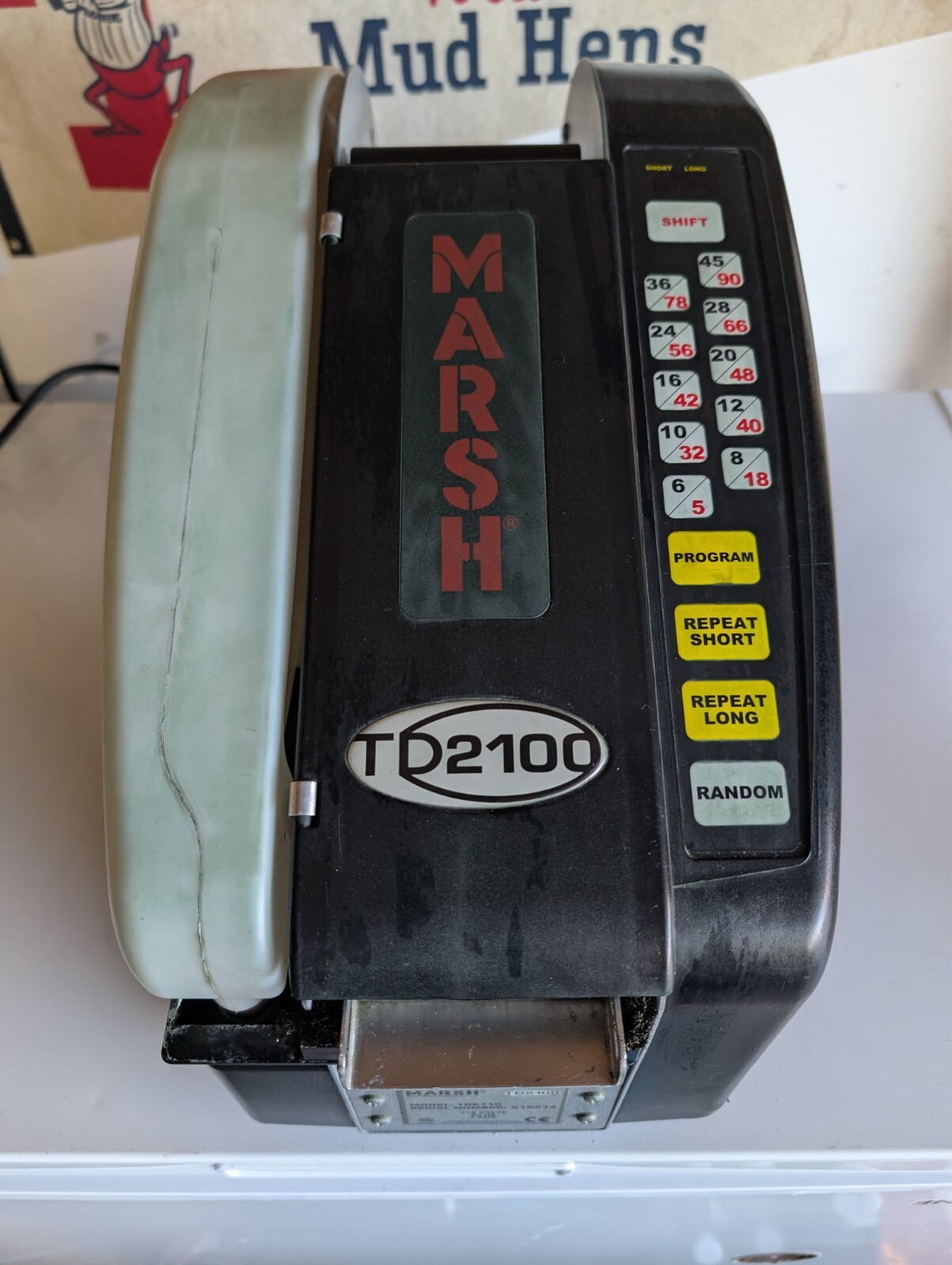 Marsh TD2100 Automatic Electric Gummed/Kraft Tape Dispenser - Tested ...
